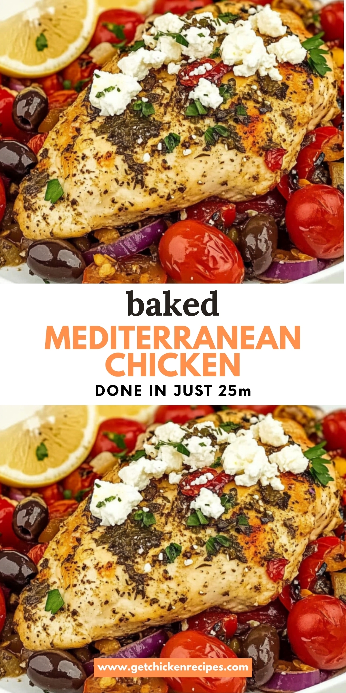 Baked Mediterranean Chicken Recipe