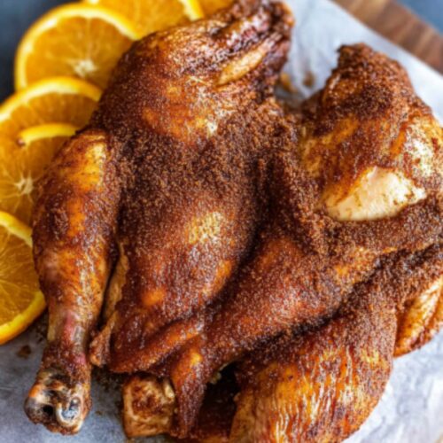 Smoked Spatchcock Chicken Recipe