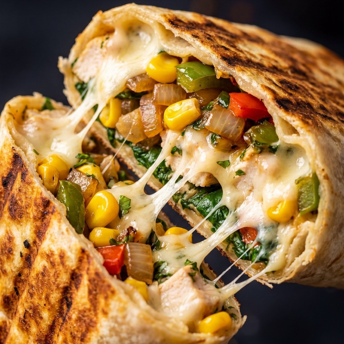 High Protein Chicken Burrito Recipe